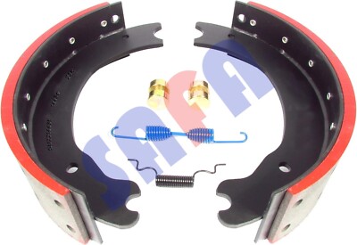 1443E- Front Brake Shoe Box Kit Premium Linning 23K 1443E | eBay