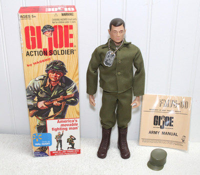 HASBRO G.I. JOE 2008 12" WALMART EXCLUSIVE ACTION SOLDIER ARMY FIGURE ...