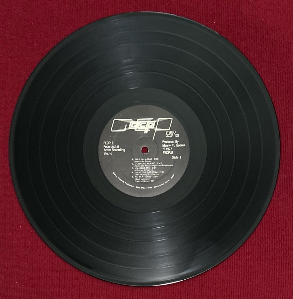 DAVID MAREZ-PEOPLE-1977-GUERRA GCLP 132-EARLY TEJANO-PURO TEJANO VG++ ...