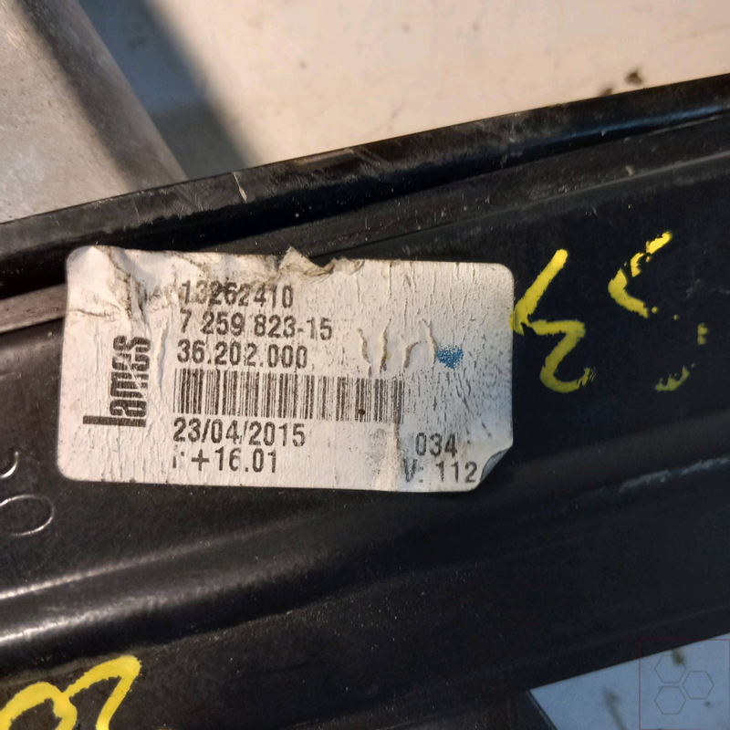 mécanisme lève vitre avant gauche pour BMW SERIE 3 (F31) 330dA Sw ...