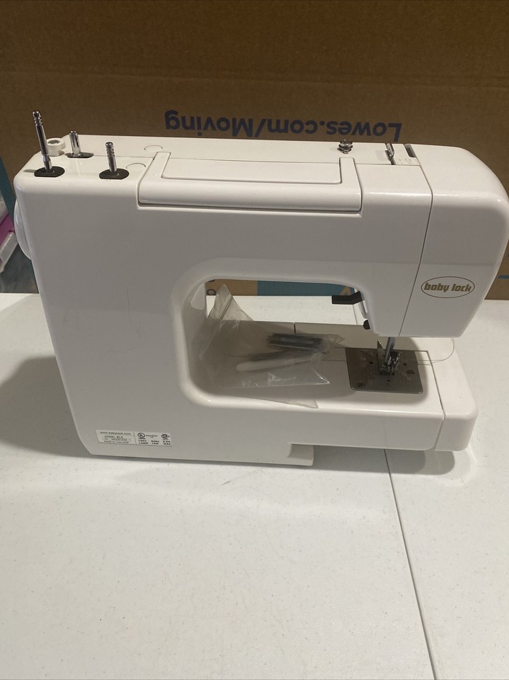 Baby Lock BL9 White Metal Sewing Machine Crafts Untested | eBay