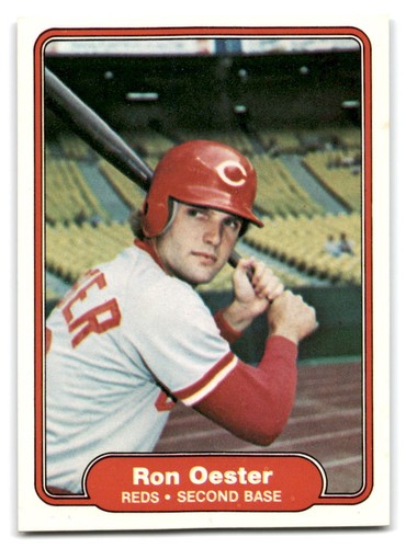 Ron Oester 1982 Fleer Baseball #79 Cincinnati Reds | eBay