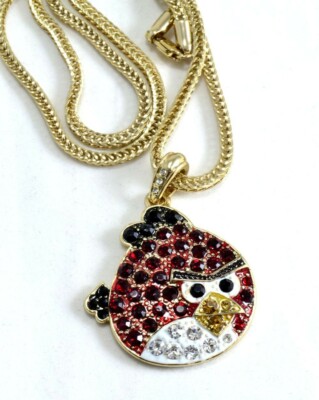 Hiphop Red Bird Chain and Charm 24 inch | eBay