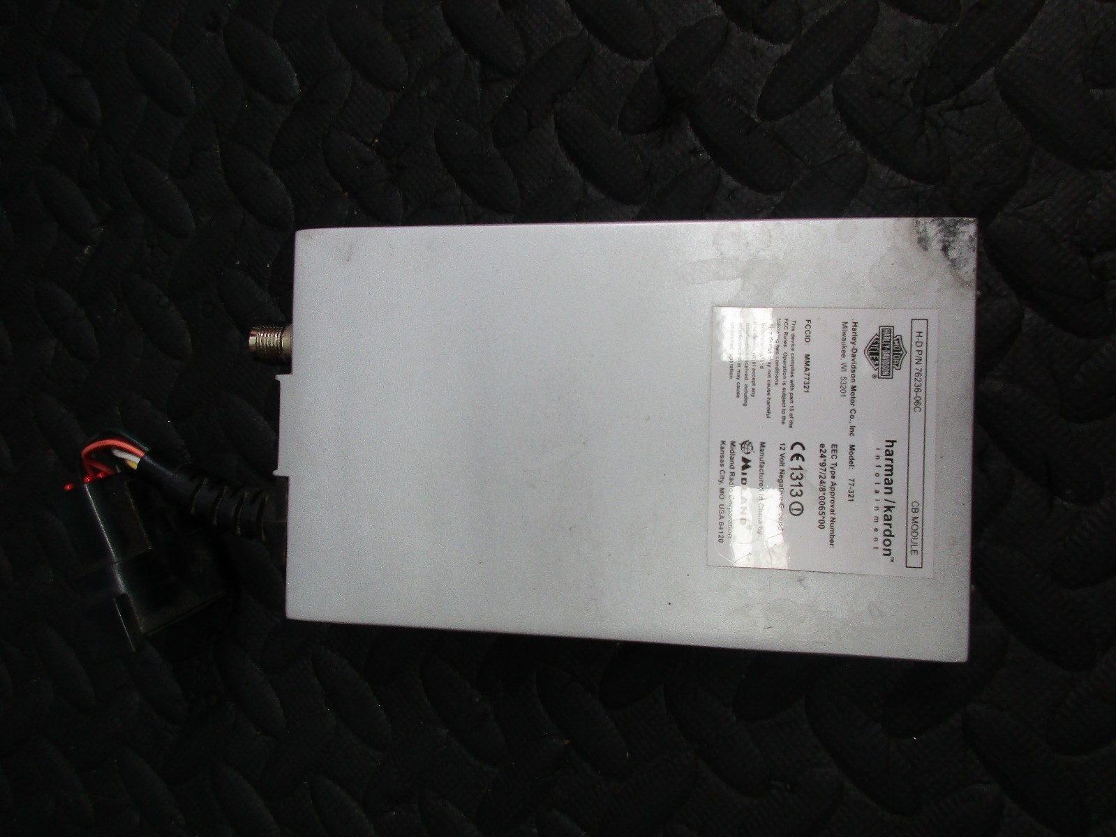 Harley Davidson Harmon Kardon CB Module 76236-06C | eBay
