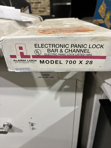 Alarm Lock 700-28 Emergency Panic bar U.L. - U000591 | eBay
