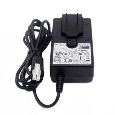 AC Adapter for BrightSign XD1034, XT244, XT1144 Media Player Wall ...