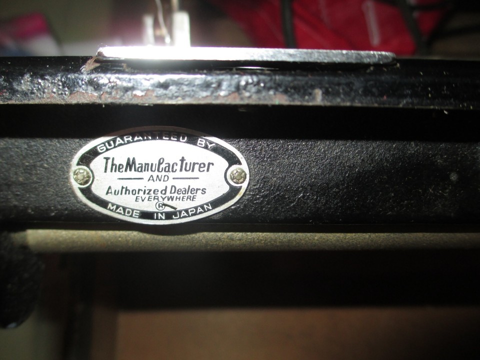 Edison "Super DeLuxe" Sewing Machine~ Rare Collectible~ Made In Japan ...