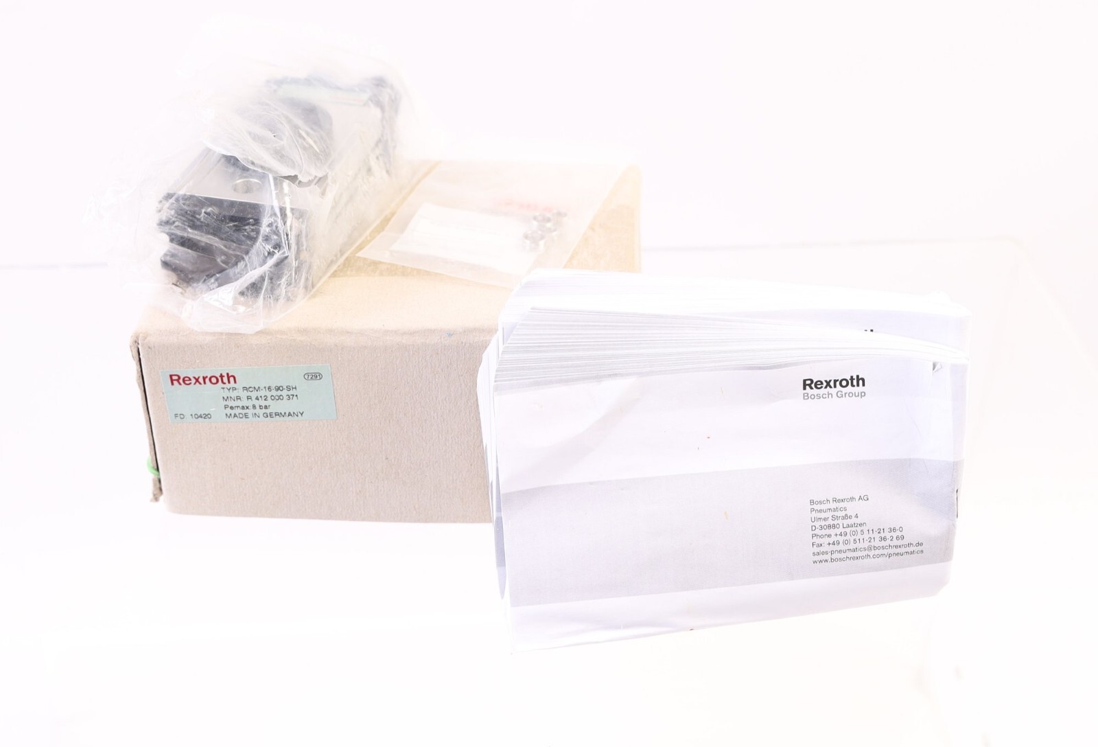 REXROTH R 412 000 371 R412000371 RCM-16-090-SH-00-00 ! NEW ! | eBay