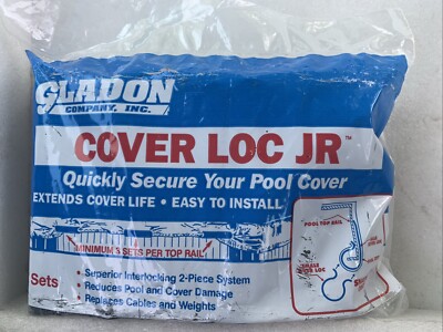 Gladon Cover Loc Jr CLR5012B Winter Pool Cover Clips 12 PACK | eBay