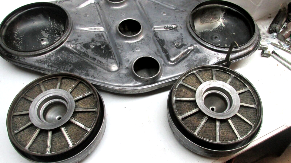1957 Oldsmobile 371 J2 3x2 Triple Carburetion Tri-power Air Cleaner | eBay