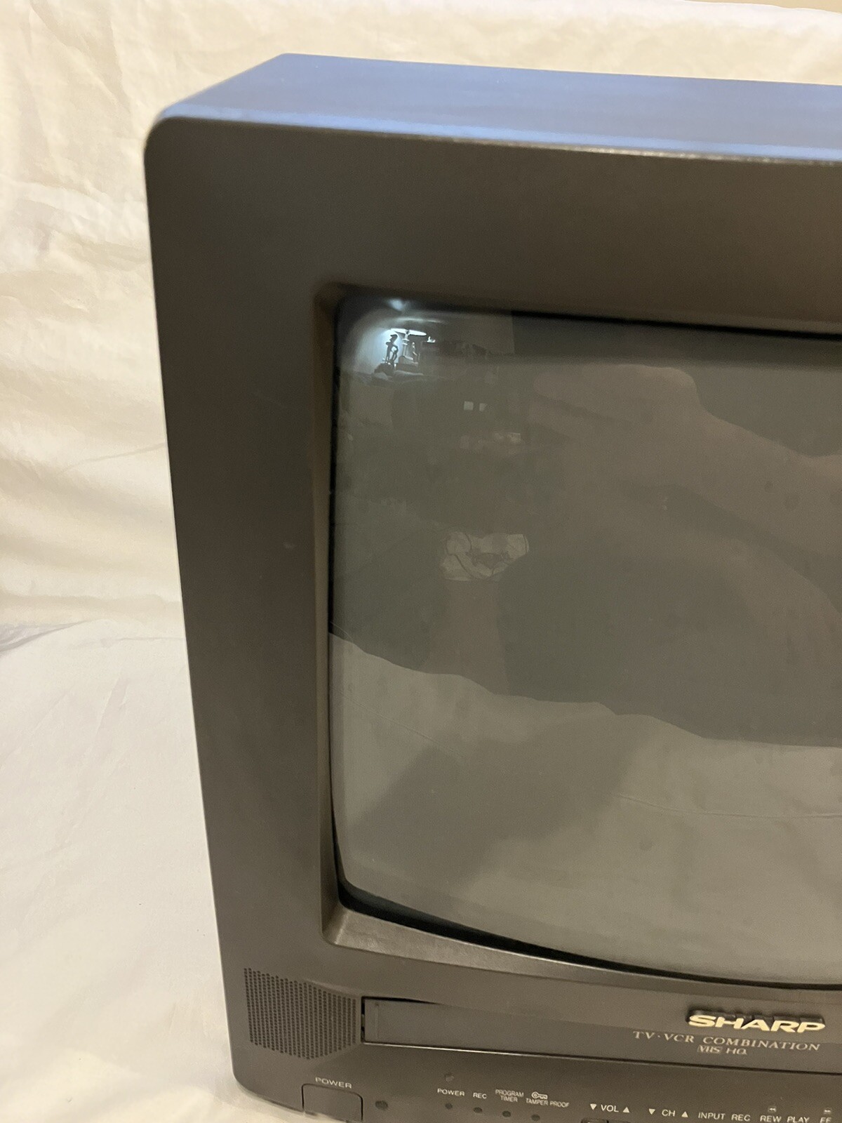 Sharp 13" TV VCR Combo VHS Player 13VT-L100 Retro Gaming CRT TV ...