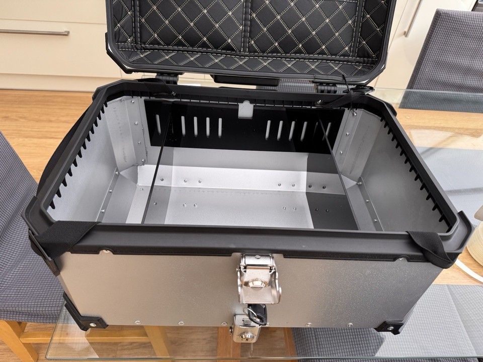 Motea Motorcycle Aluminium Top Box 65L Divider Kits. | eBay UK