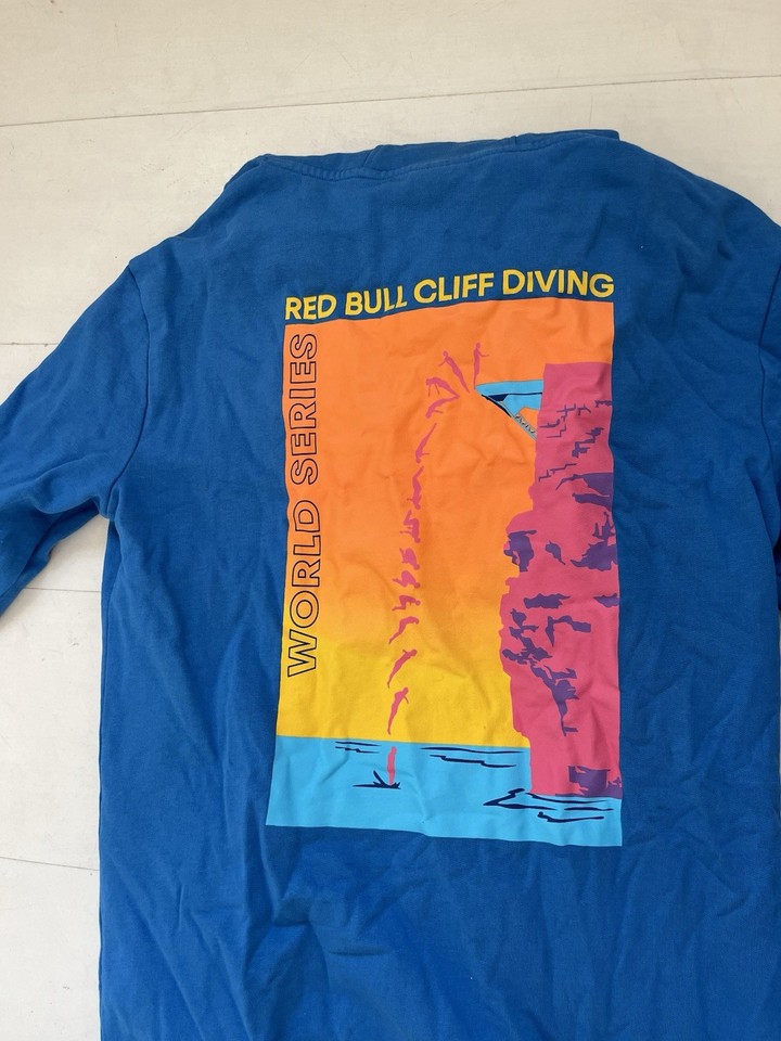 Official Red Bull Cliff Diving Zip Up Fleece Jacket Size Medium | eBay UK