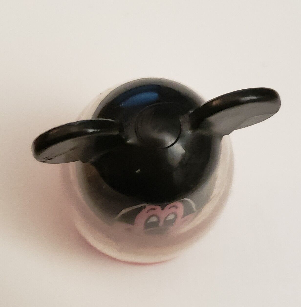 Vintage 2" Weebles Wobble Walt Disney Productions Mickey Mouse Black ...