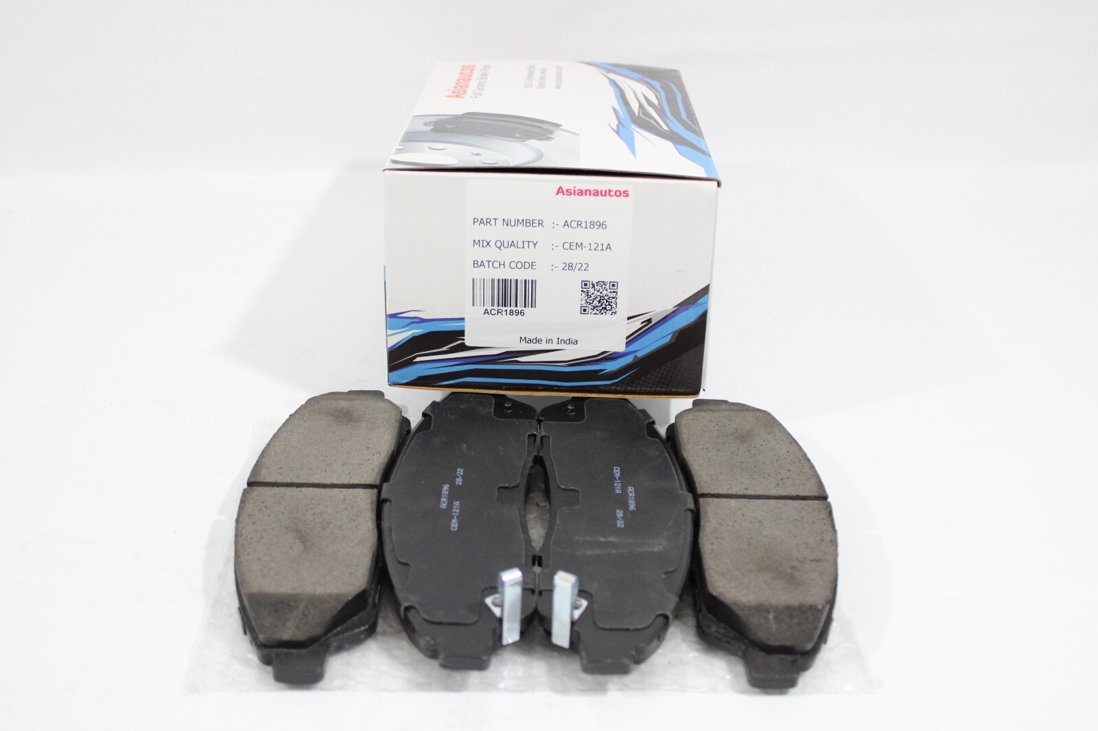 Asianautos Full Ceramic Front Brake Pads For Chevrolet Traverse 2018 ...