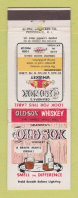 Matchbook Cover - Old Sock Whiskey JOKE GAG | eBay