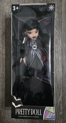 New Wednesday Addams Figure Pretty Doll Addams Family | eBay