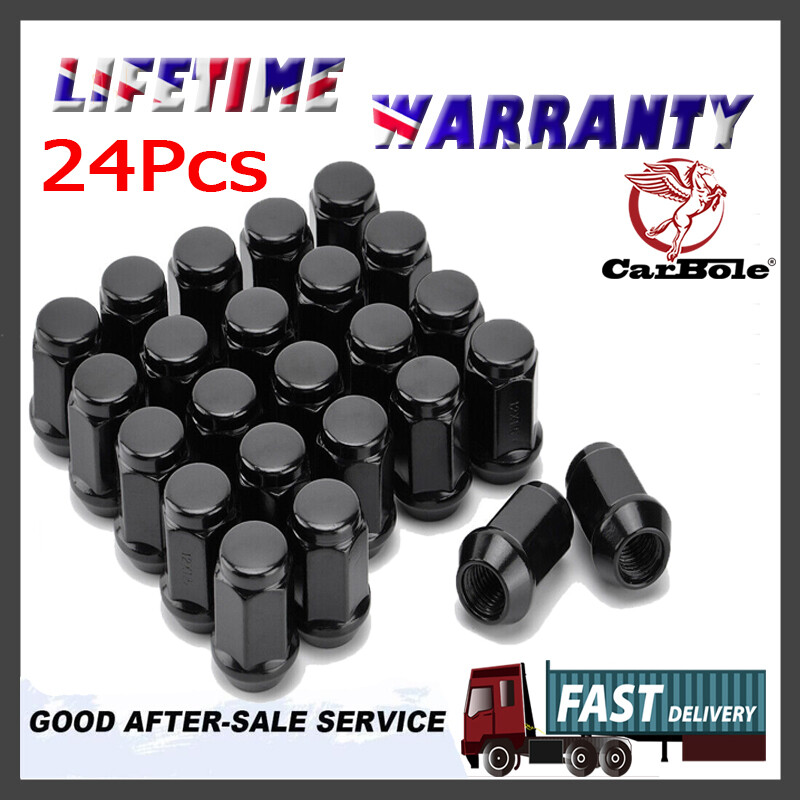 M12x1.5 24PcsWheel Nut Lug Nuts For Ford Ranger Triton Bravo Sunraysia ...