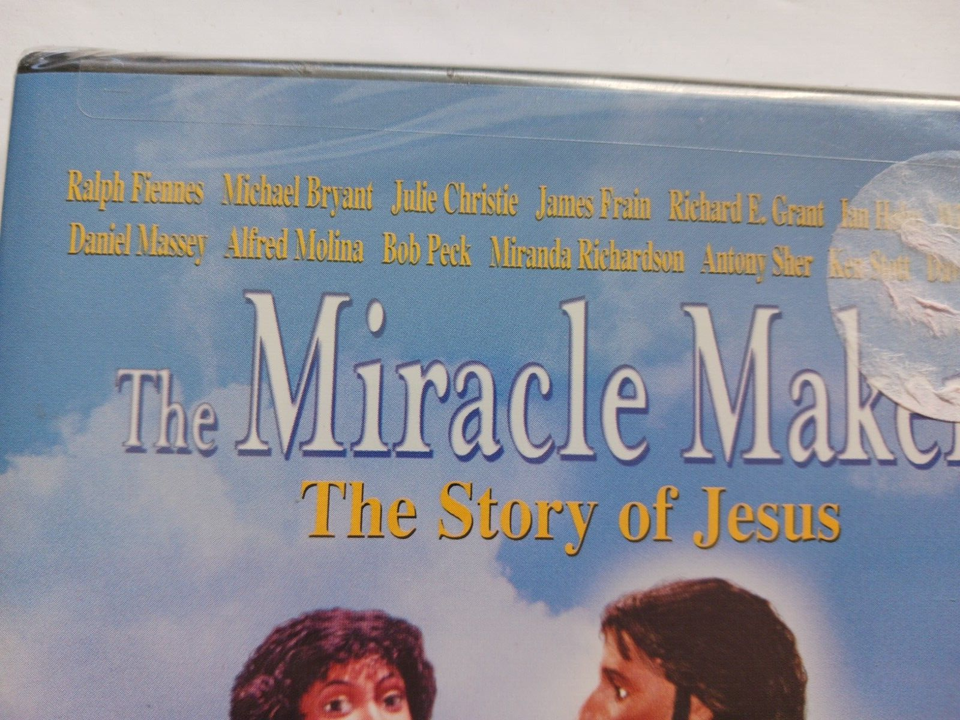 Miracle Maker - The Story of Jesus (DVD, 2000) Ralph Fiennes w Special ...