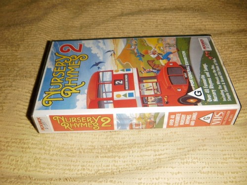 rare oop Nursery Rhymes 2 1990 VHS TAPE kids children family Pickwick ...