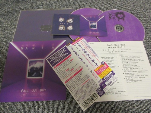 Fall Out Boy / mania deluxe edition /JAPAN LTD CD&DVD OBI bonus track ...