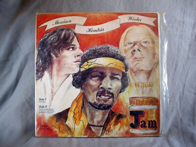 Jim Morrison Jimi Hendrix Johnny Winter Live New York Jam 1970 LP Vinyl ...