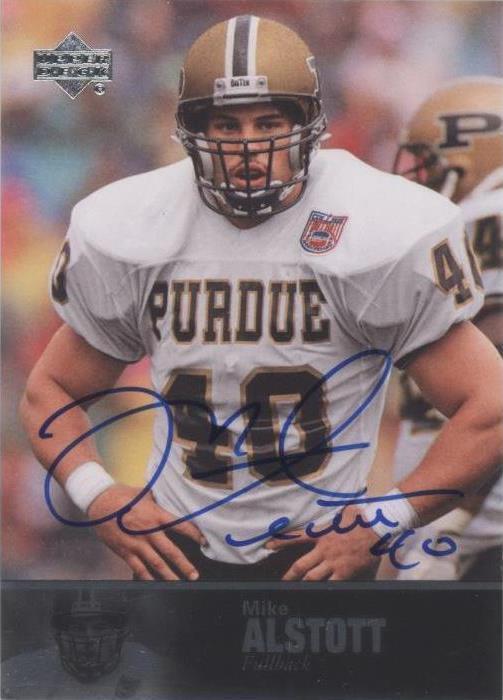 2011 Upper Deck College Football Legends - Mike Alstott #15 Autographs ...