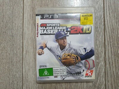 2k Sports Major League Baseball 2k10 - Playstation 3 - Ps3 - Free ...