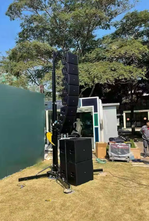 Crank Stand 2-6M Adjustable Height Lifter Line Array Lifting Tower ...