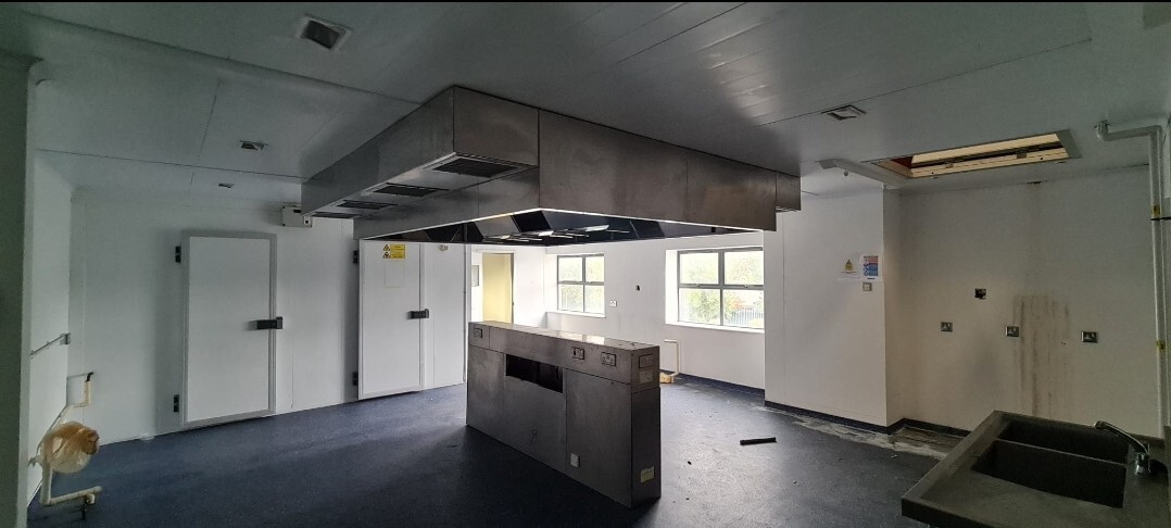 Commercial Kitchen Extractor Canopy Hood Extraction Industrial ...