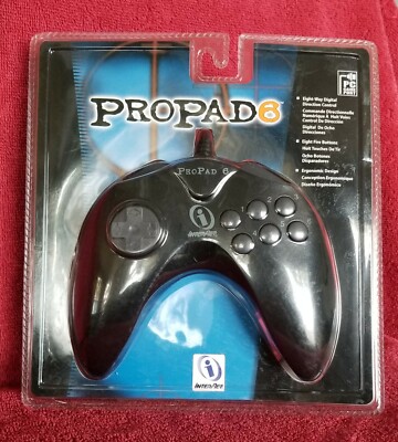 Interact ProPad 6 PC Game Controller with 8 way Digital Direction ...