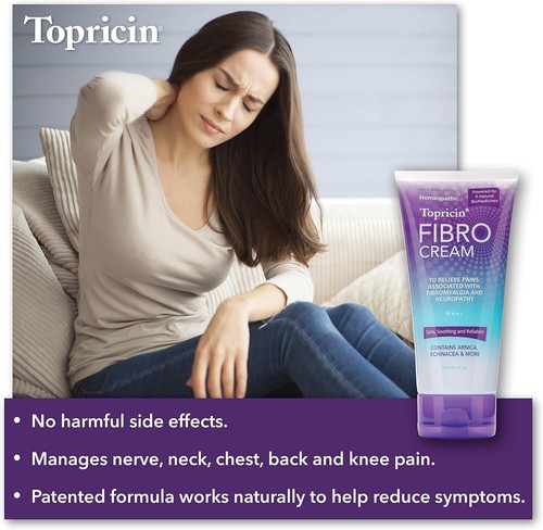Topricin Fibro Cream – Targeted Relief for Fibromyalgia, 6 fl oz | eBay