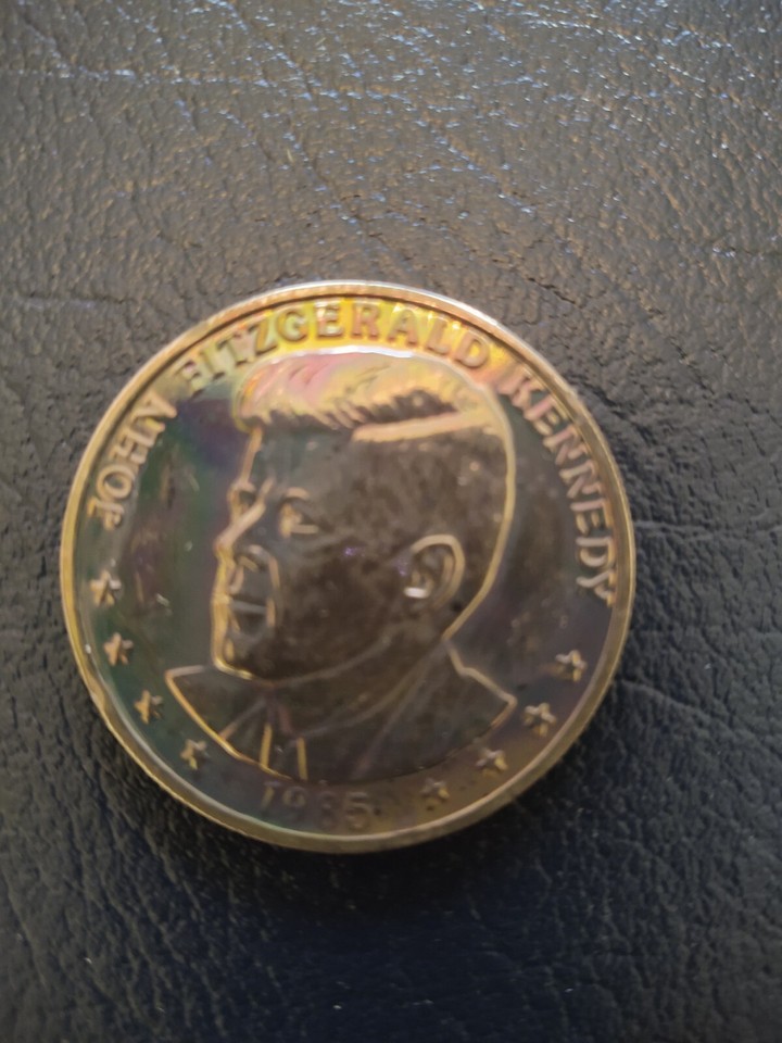 1985 John F Kennedy 25th Anniversary Double Eagle Commemorative Coin | eBay