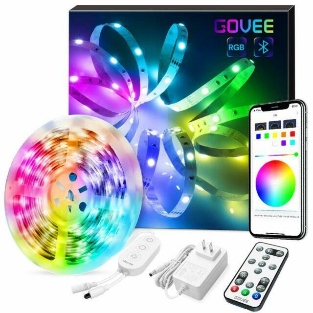 Govee LED Strip Lights with 7 Scenes and 3 Way Controls for sale online ...