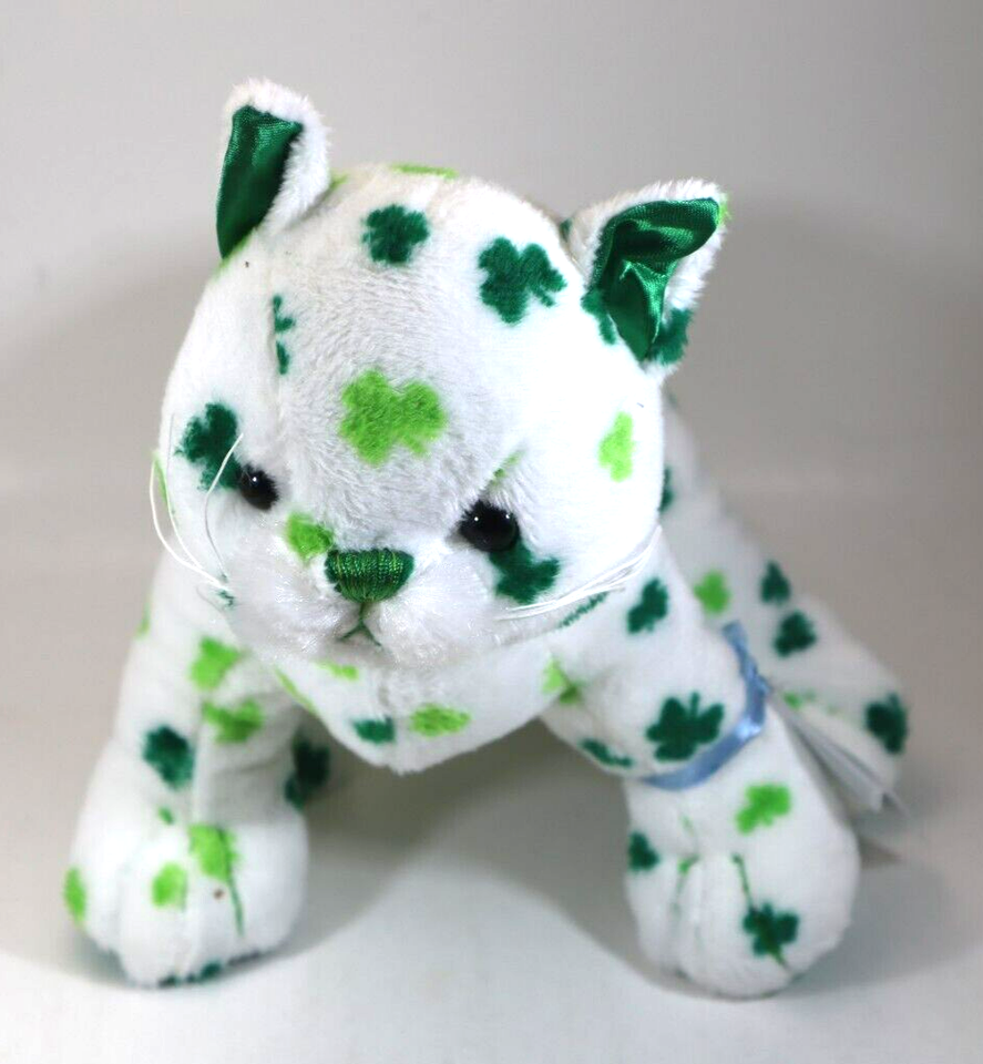 FBOT clover cat WEBKINZ PLUSH new with code ganz stuffed animal | eBay