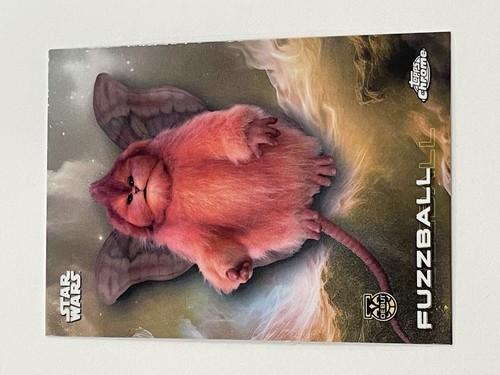 2025 Topps Chrome Star Wars #117 - Fuzzball | eBay