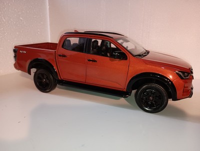 1:18 Scale Isuzu D-Max Orange Truck | eBay