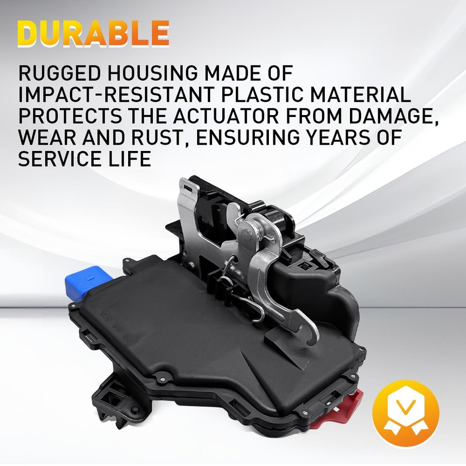 Rear Left Right Door Lock Actuator Fits Vw Golf Caddy Touran Touareg ...