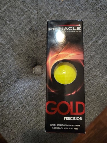 Pinnacle Gold Precision Golf Ball, sleeve of 3 | eBay