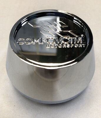 1 Genuine CHROME wheel Centre Caps COMPOMOTIVE alloys MO TH2 TH ML Ford ...