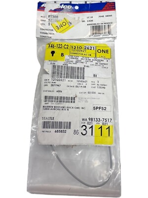 Genuine GM ACDelco PT308, 12102621 Connector A/C CM **SALE** | eBay