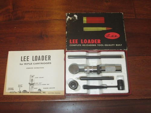 Lee Loader Reloading Tool Dies Hand Loader Rifle Gun .308 Winchester ...