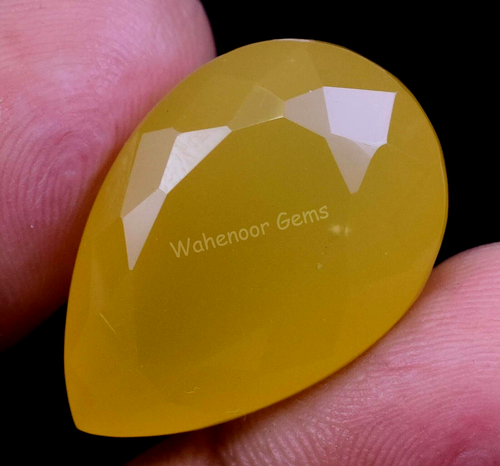 Naturel Citron Opale 34.70 CT Welo Mexcian non Chauffé Rare Gemme ...