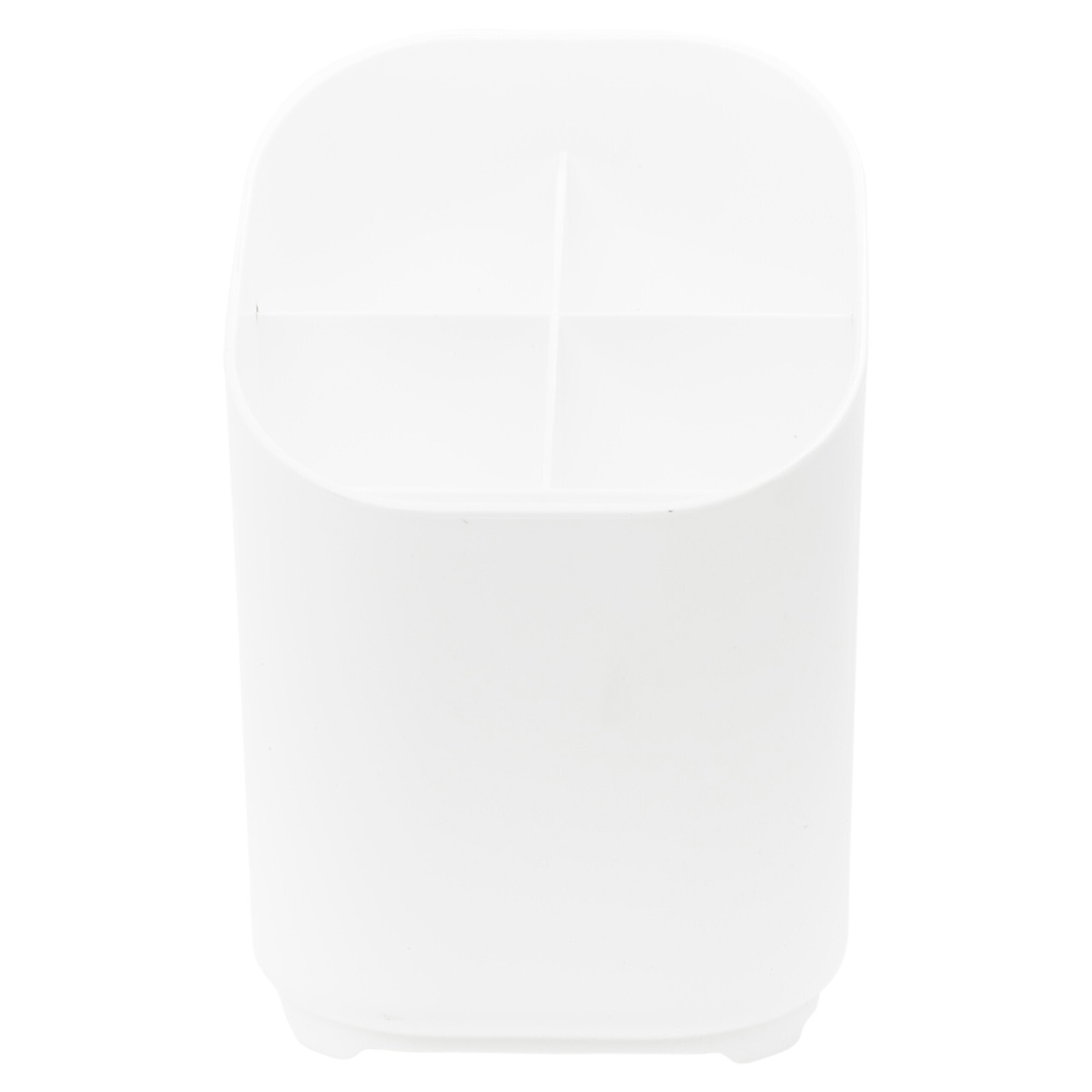 Kitchen Plastic Cutlery Drainer Basket Holder Storage Bucket Rack ...