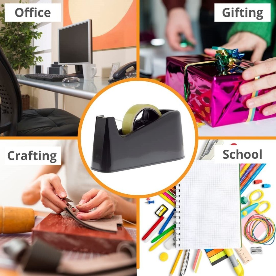 DESKTOP OFFICE HEAVY DUTY HEAVY WEIGHT SELLOTAPE CELLOTAPE TAPE ...