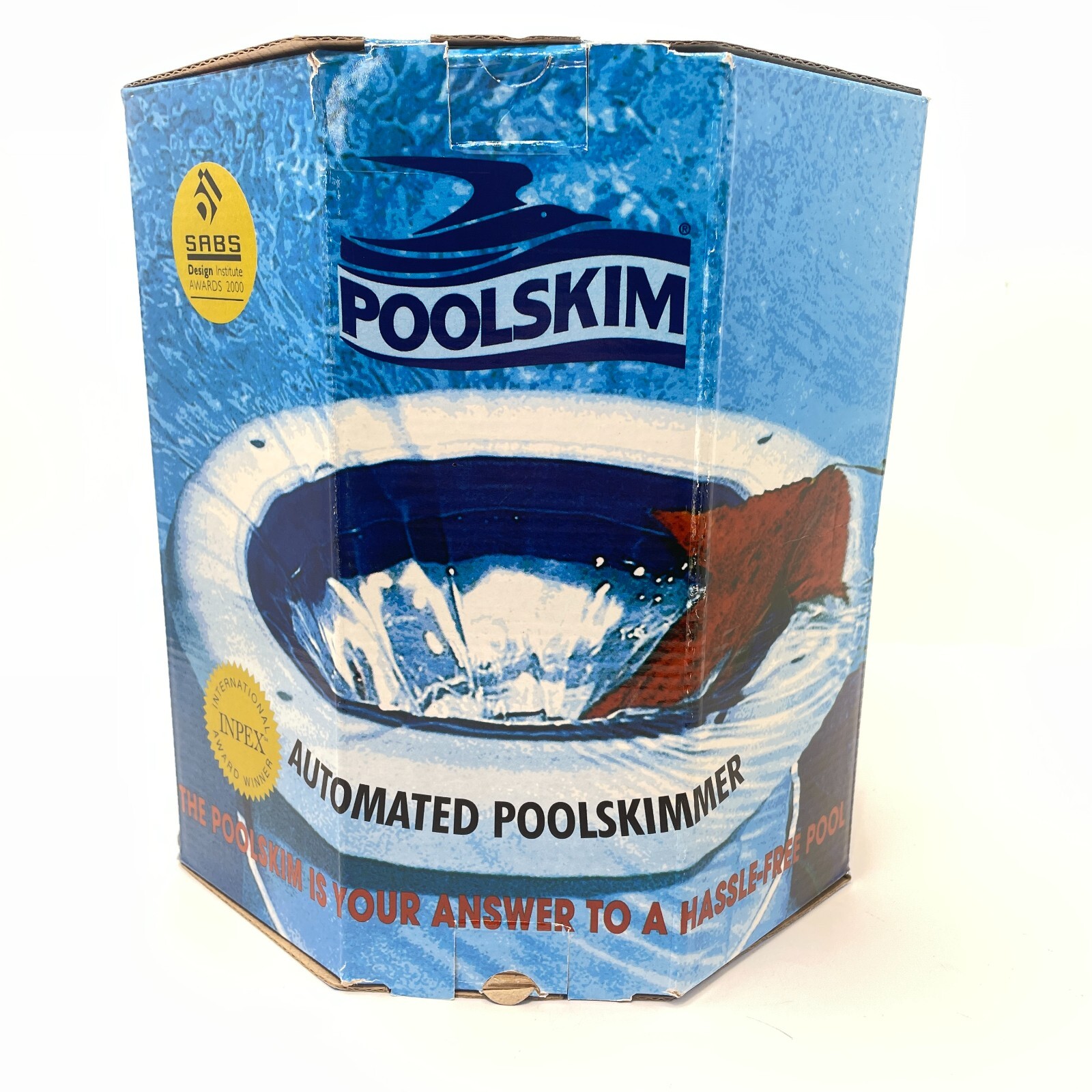 Poolskim automated pool skimmer surface vacuum self clean filter | eBay ...