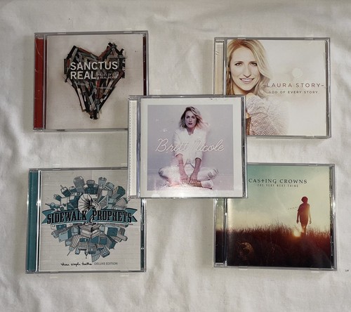 Contemporary Christian Music CD Lot Casting Crowns Sidewalk Prophets ...
