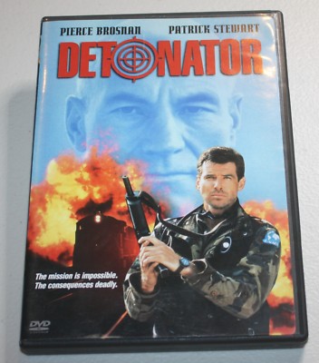 DETONATOR (DVD, 2003) PIERCE BROSNAN, PATRICK STEWART ~MOVIE + CASE ...