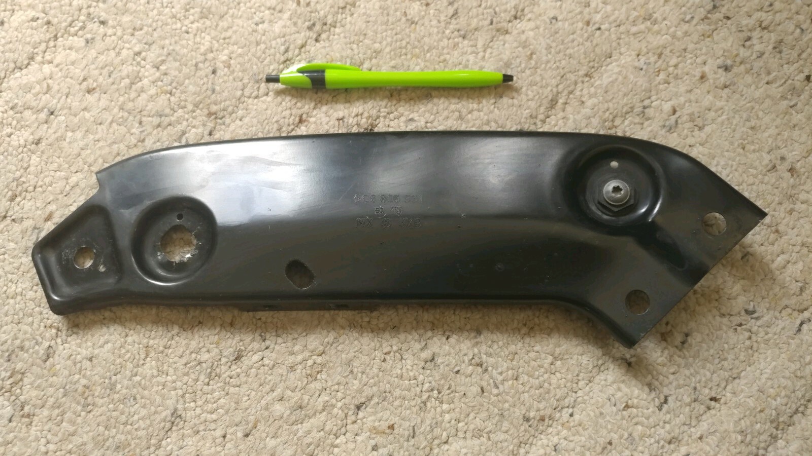 Vw Jetta 2011 Left Driver Side Radiator Support Bar Bracket Used Oem ...
