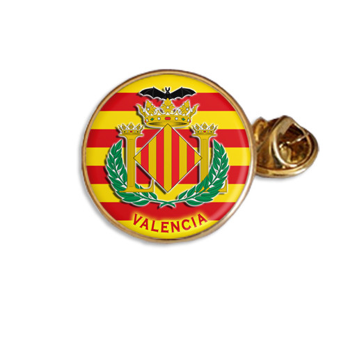 VALENCIA COAT OF ARMS ENAMEL LAPEL PIN BADGE | eBay UK